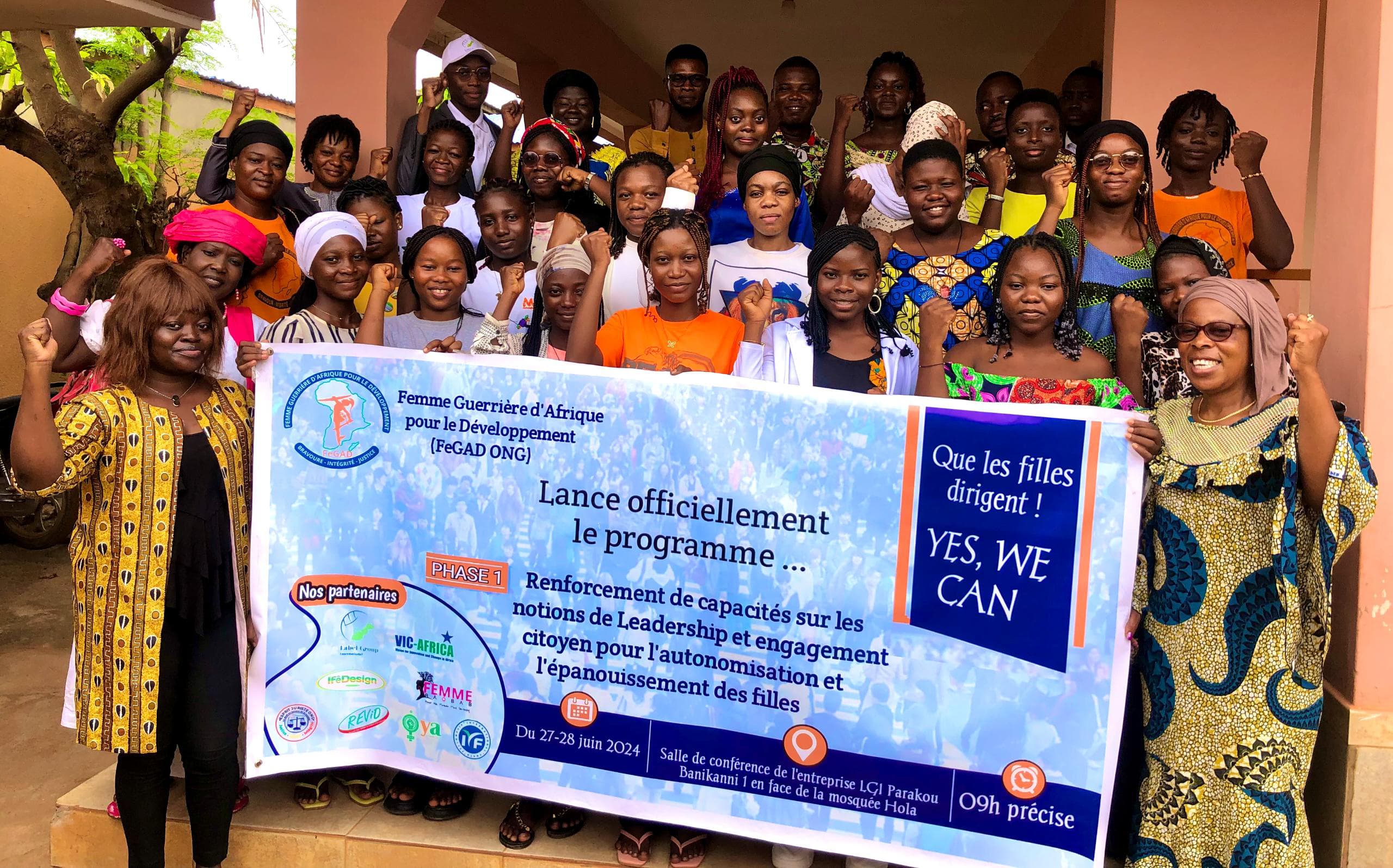 BBN - LANCEMENT OFFICIEL DU PROJET "QUE LES FILLES DIRIGENT ! YES, WE ...
